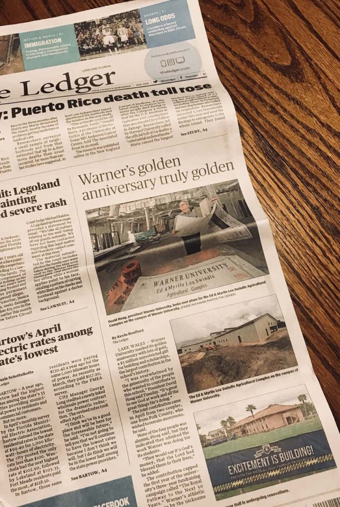 The Ledger Covers Story: All of the Great Things Happening at WU ...