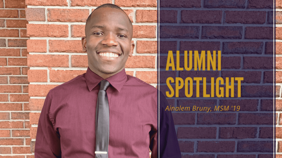 Alumni Spotlight: Ainalem Bruny - Warner University