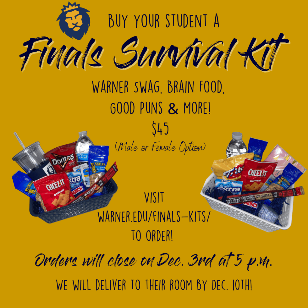 Finals Survival Kits - Buy for Your Student (We'll Deliver!) - Warner ...