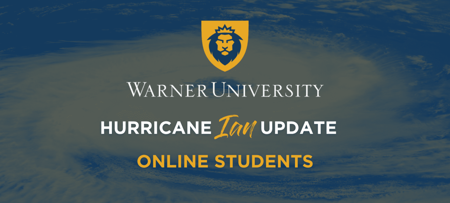 Hurricane Ian Update 9.30 – Online Students - Warner University