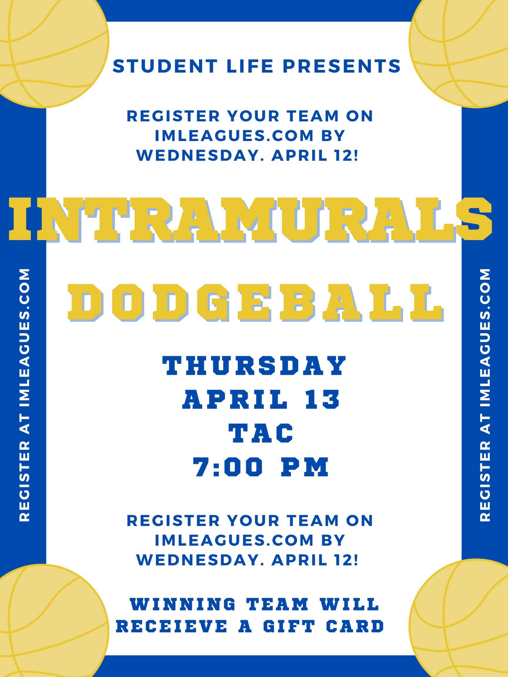 Intramurals-Dodgeball - Warner University