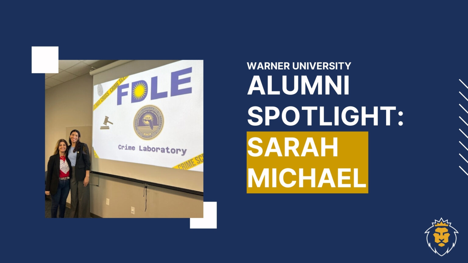 Alumni Spotlight: Sarah Michael Shares How She Uses Her Biology Degree ...
